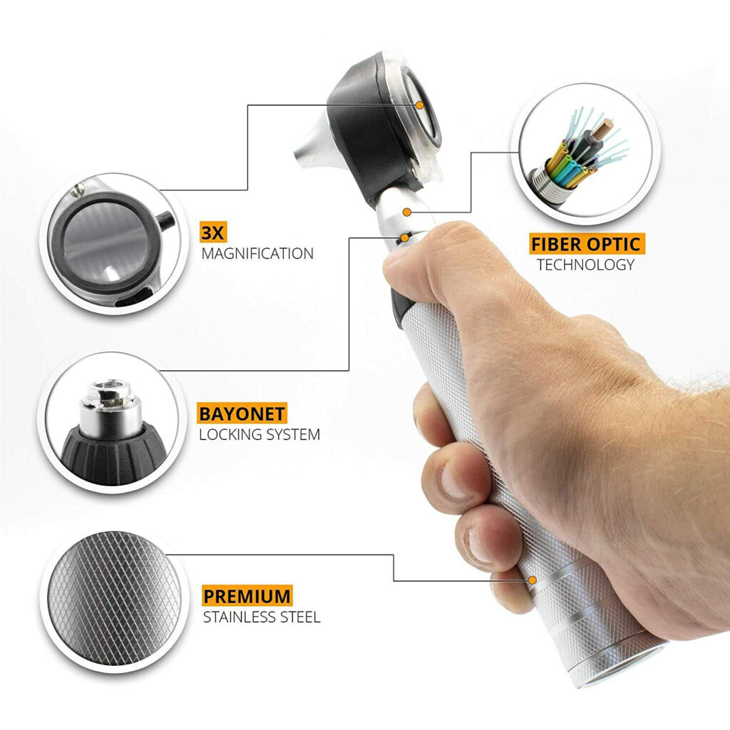 Fiber Optic Oto Ophthalmoscope – PD Surgical